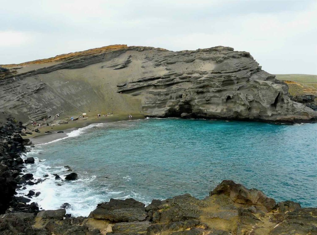 How to visit the green sand beach on Hawaii's Big Island