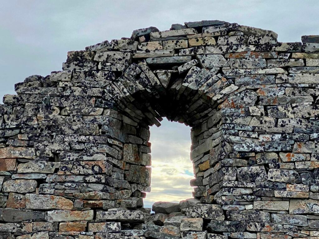 Cruising to Hvalsey Church Ruins in Southern Greenland