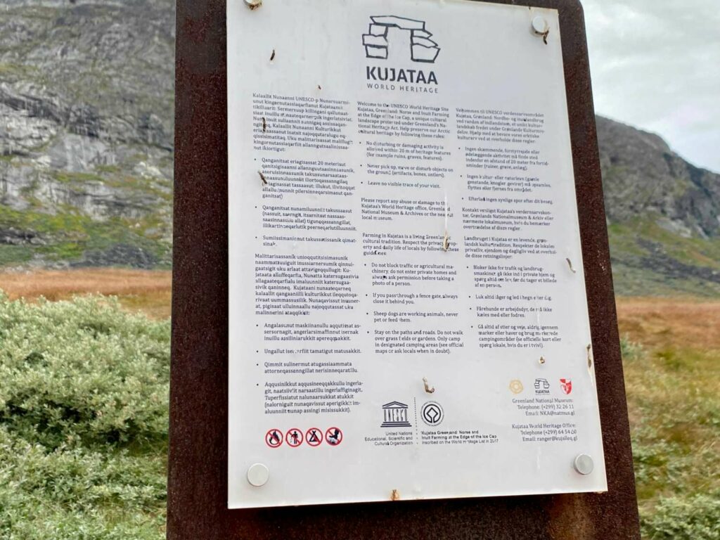 Cruising to Hvalsey Church Ruins in Southern Greenland